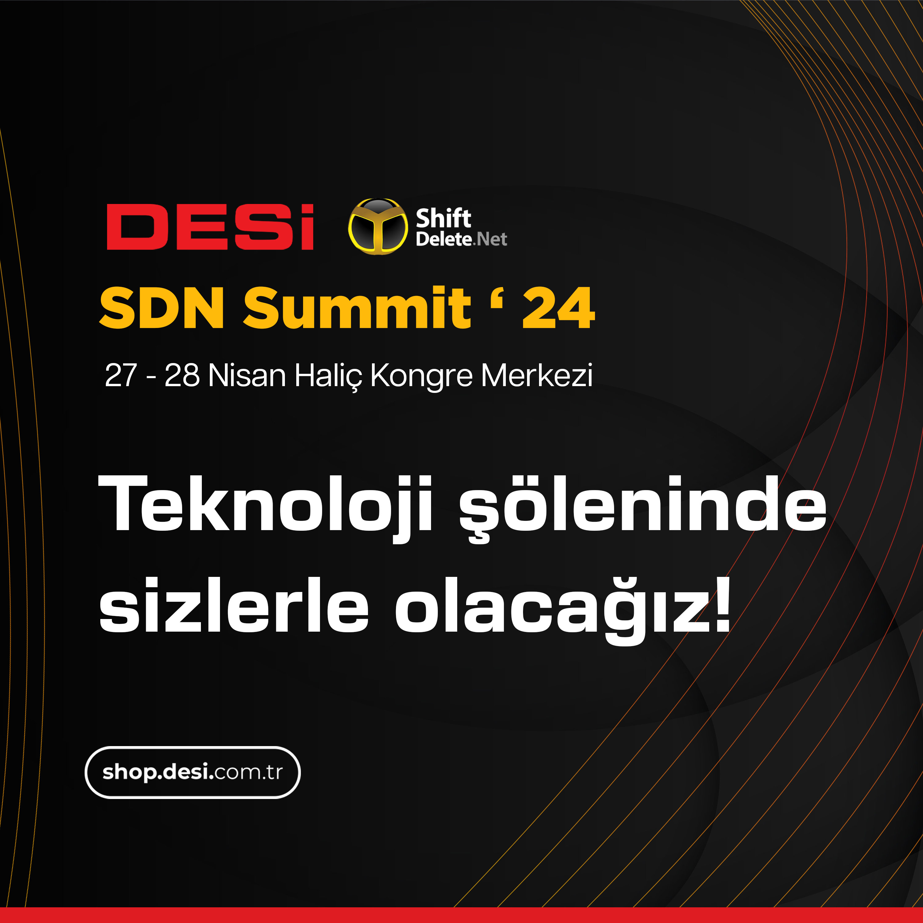 ETS EXPO 2024 ve ShiftDelete.Net Summit 2024'teyiz!